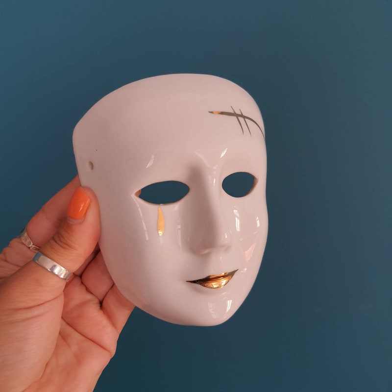 Porcelain Mask - Etsy