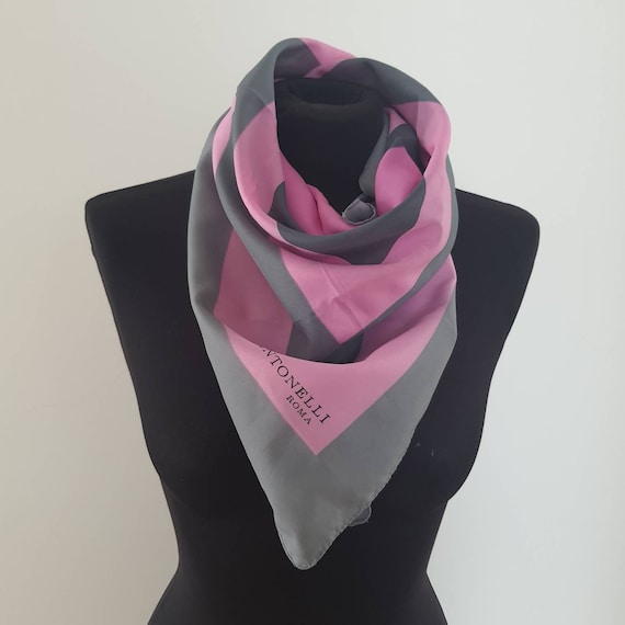 Vintage italian scarf Antonelli Roma - Gem