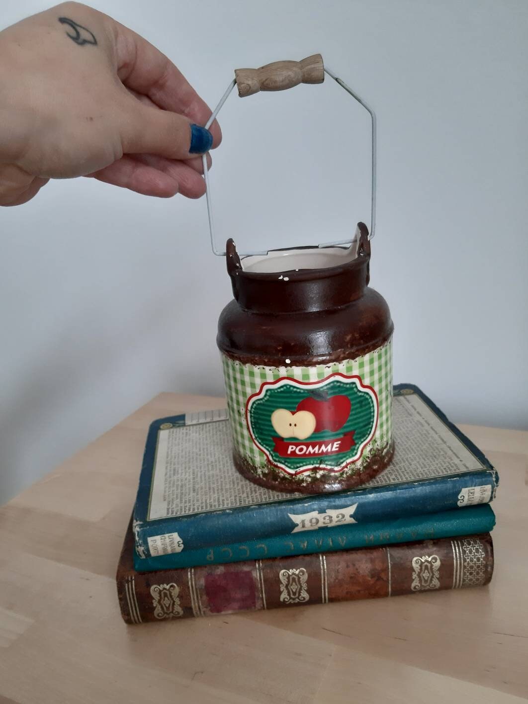 Vintage French Jam Jar Storage Container Rustic Decor - Etsy Singapore