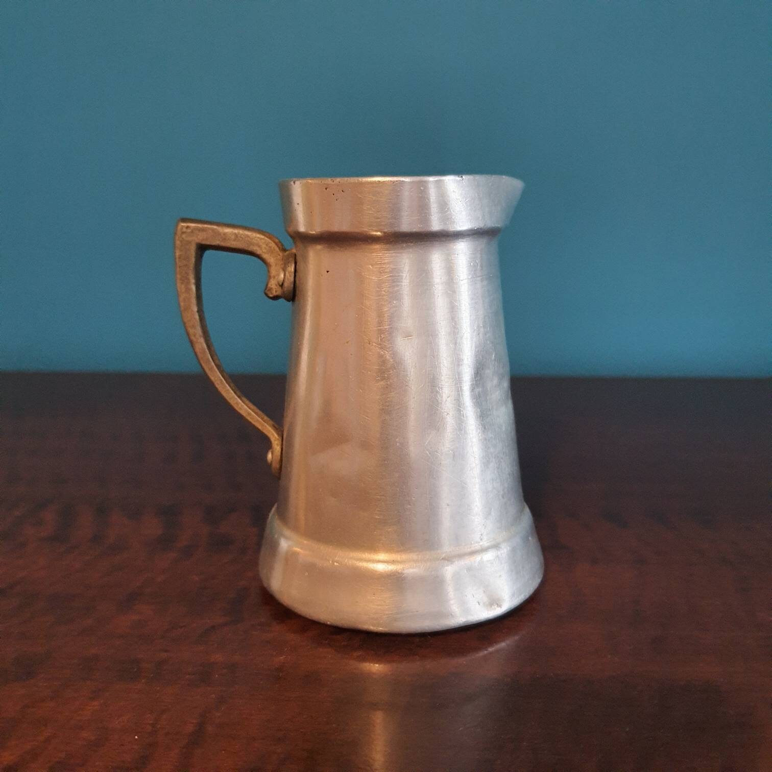 Vintage Metal Aluminium Small Jug Pitcher Handle Old Mid - Etsy UK