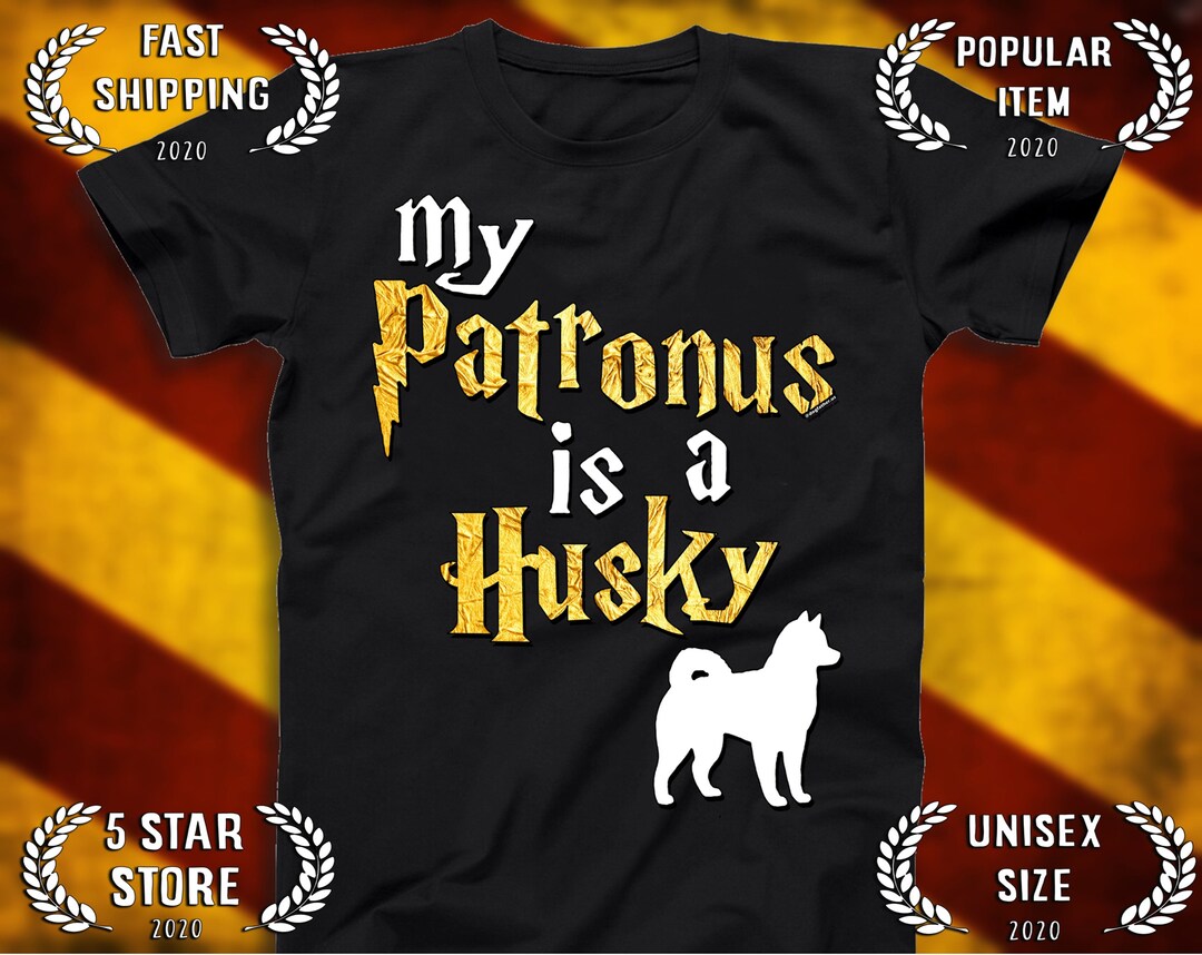 Husky Shirt - Husky Patronus T-shirt - Etsy