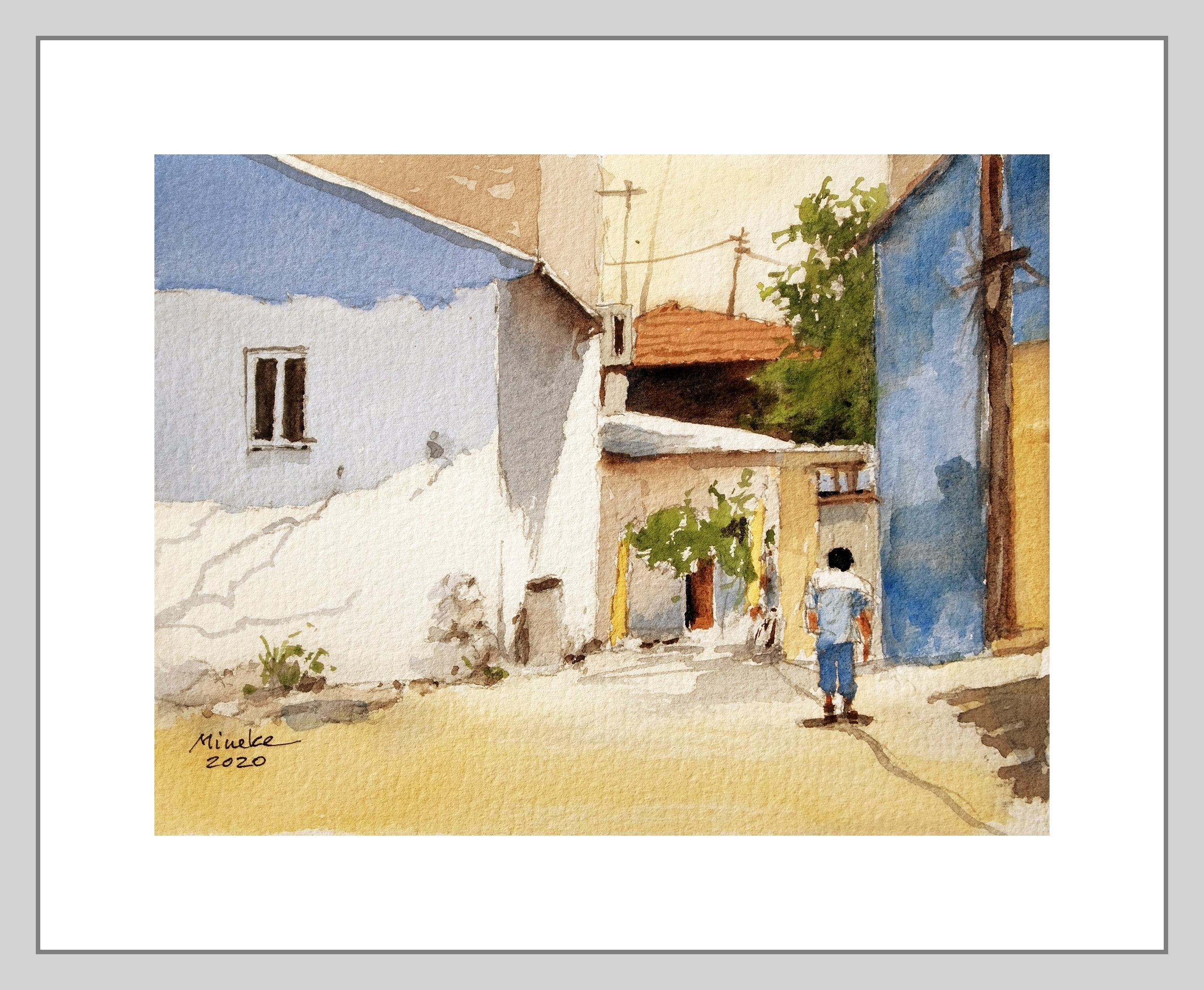 Izmir Turkey Original Art Watercolor Original Painting Wall Art izmir 9 ...