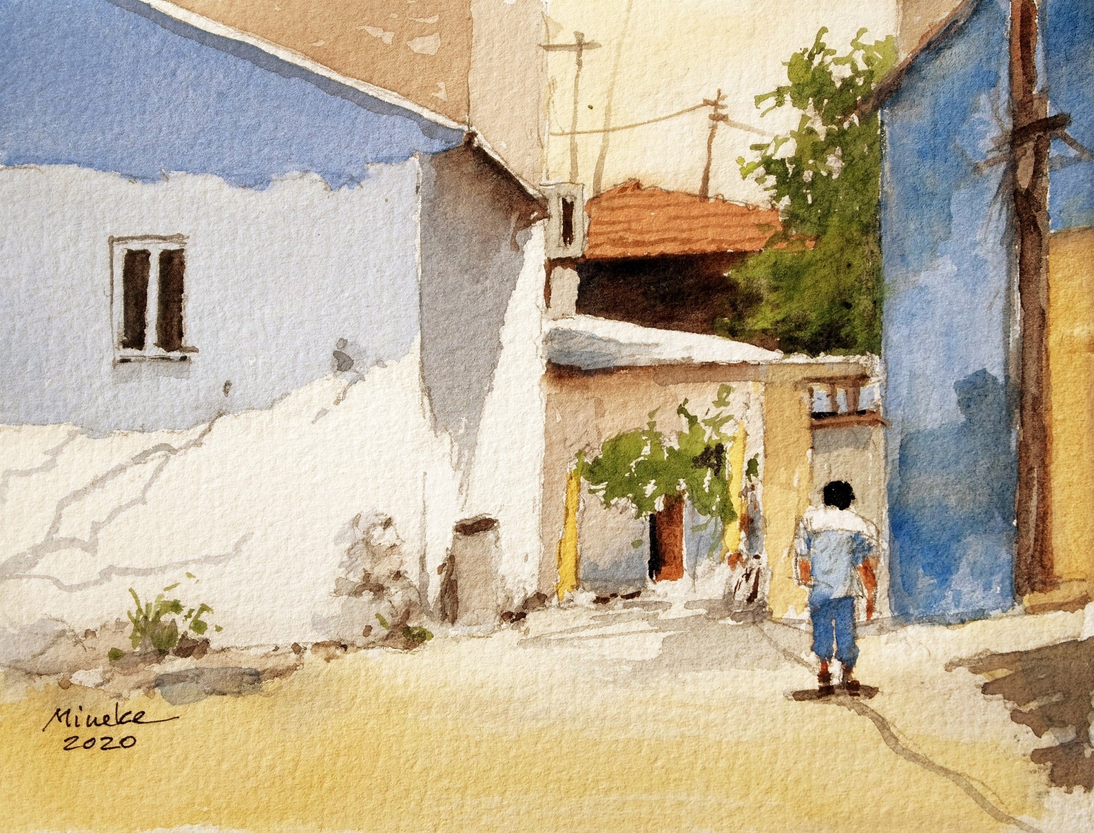 Izmir Turkey Original Art Watercolor Original Painting Wall Art izmir 9 ...