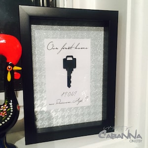 Our First Home Key Template - Etsy
