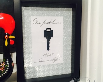 Mid-century Modern Our First Home Key Art Printable Wall Art - Etsy