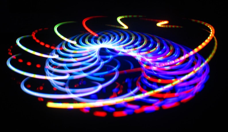 CRYSTAL BLISS L.E.D. Orbital Spinning Rave Trip Toy by - Etsy