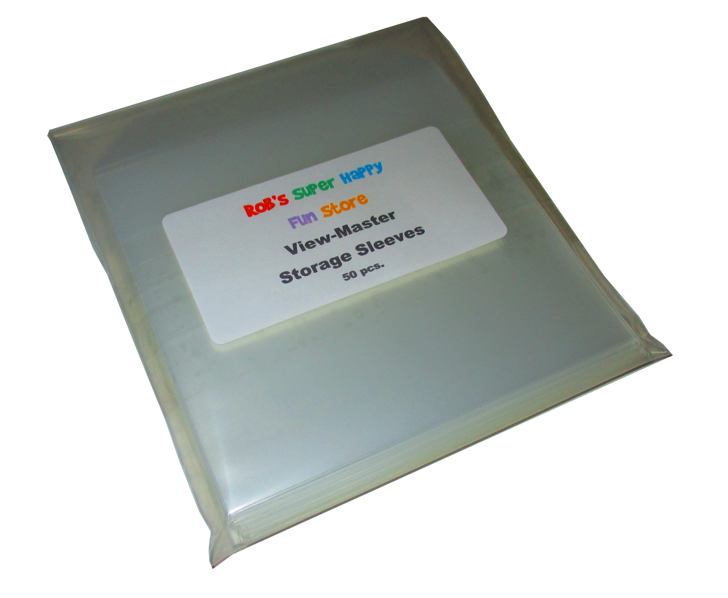 Clear Storage Sleeves for View-master Reels/packets - Store/view Your ...