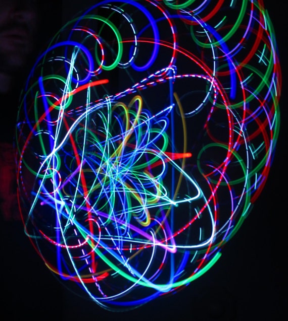 CRYSTAL BLISS L.E.D. Orbital Spinning Rave Trip Toy by | Etsy