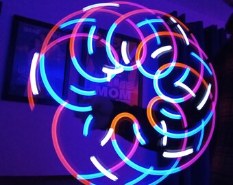 CRYSTAL BLISS L.E.D. Orbital Spinning Rave Trip Toy by - Etsy