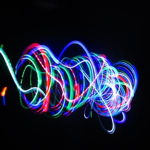 CRYSTAL BLISS L.E.D. Orbital Spinning Rave Trip Toy by - Etsy