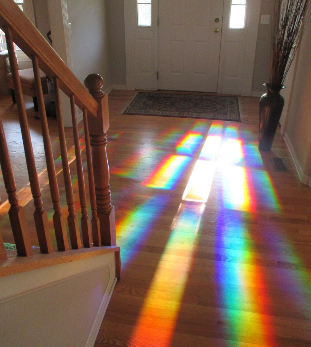 Rainbow Window Do-it-yourself Suncatcher - Diffraction Grating Film ...