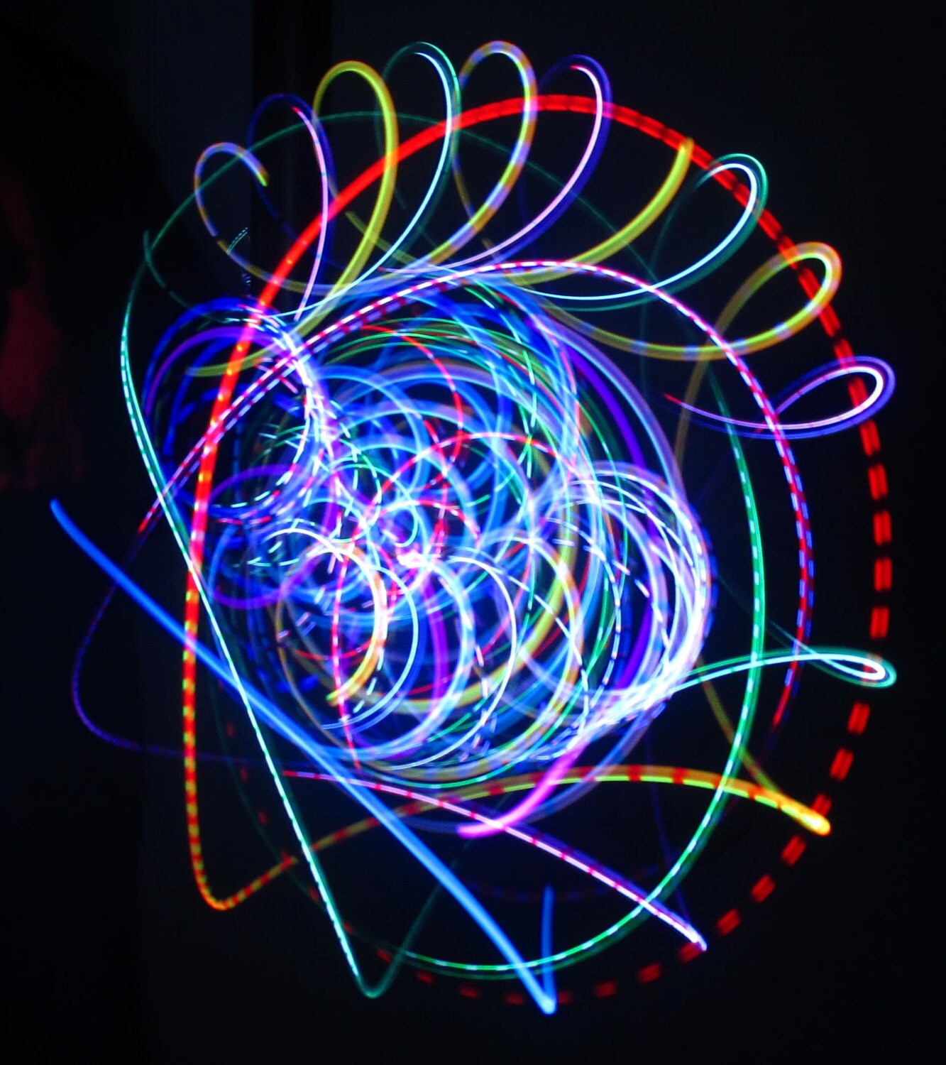 CRYSTAL BLISS L.E.D. Orbital Spinning Rave Trip Toy by | Etsy