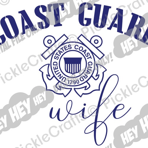 Proud Coast Guard Mom PNG Sublimation Instant Digital Design - Etsy