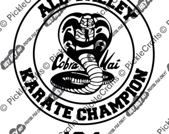Miyagi Do Cobra Kai Karate Kid Svg Png Layered - Etsy