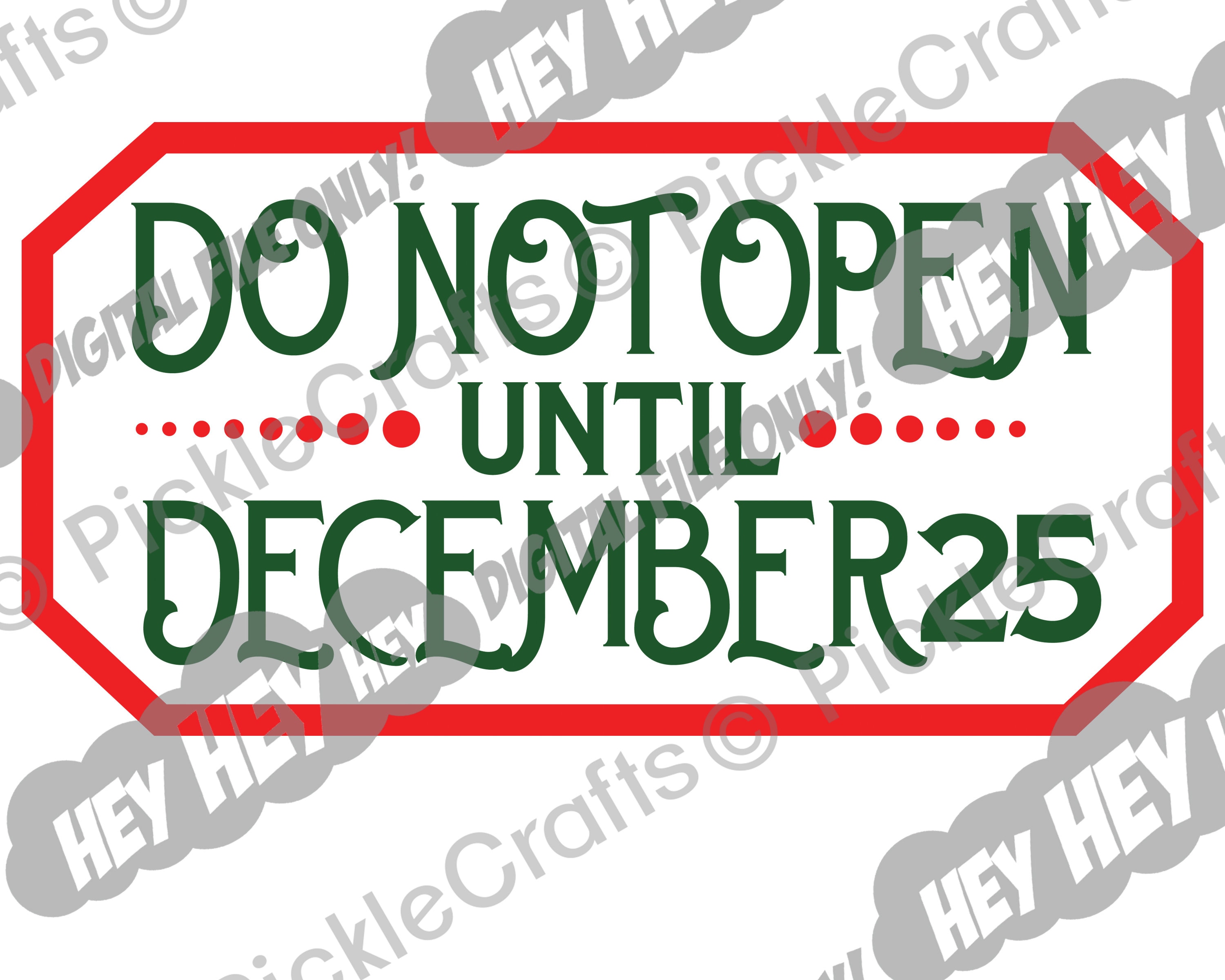 December 25th Clip Art