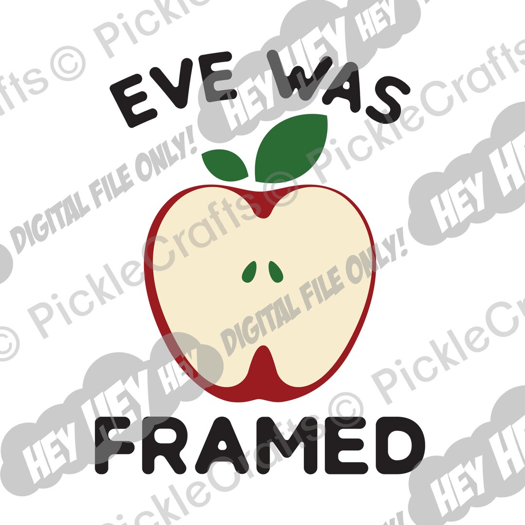 Eve Was Framed Feminist Feminism Girl Power Womens Shirts SVG PNG ...