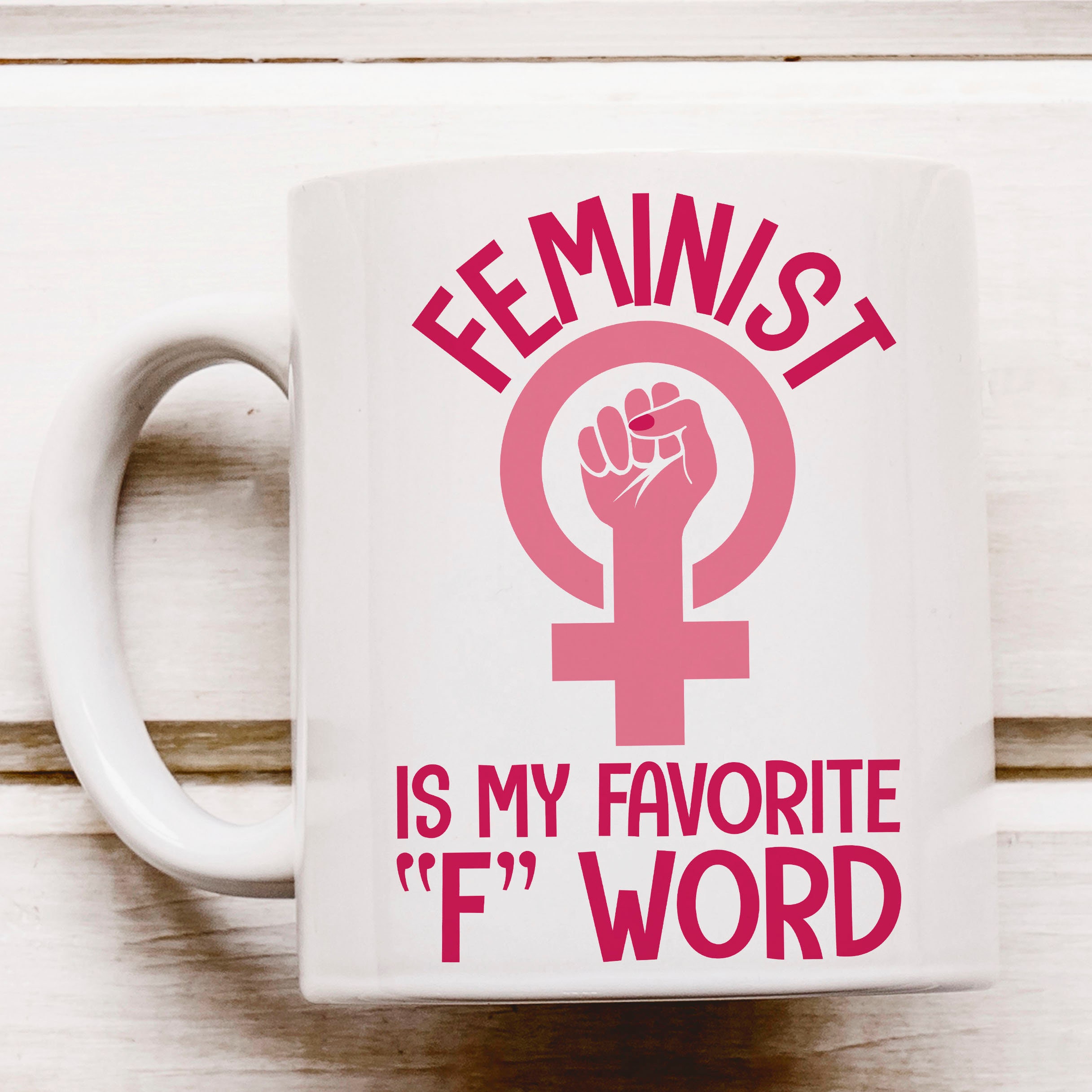 Feminist is My Favorite F Word Feminism Girl Power SVG PNG Digital Cut ...