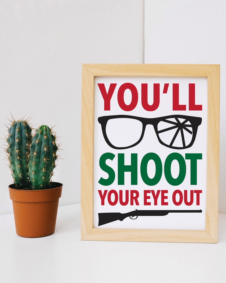 You'll Shoot Your Eye Out Shirt Christmas Story Ornament - Etsy