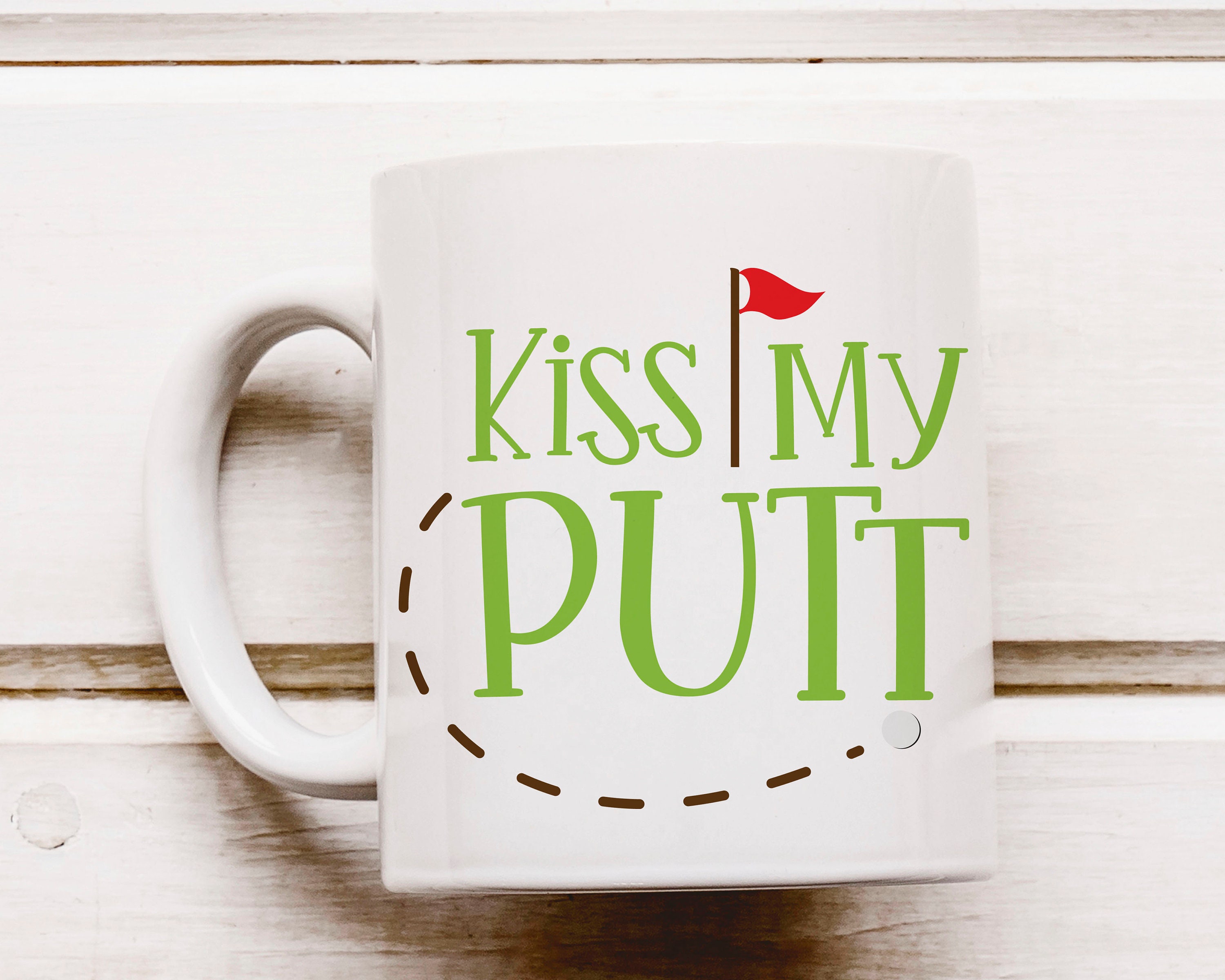 Golf Kiss My Putt Fore Two Designs SVG PNG Digital Cut File Iron on ...