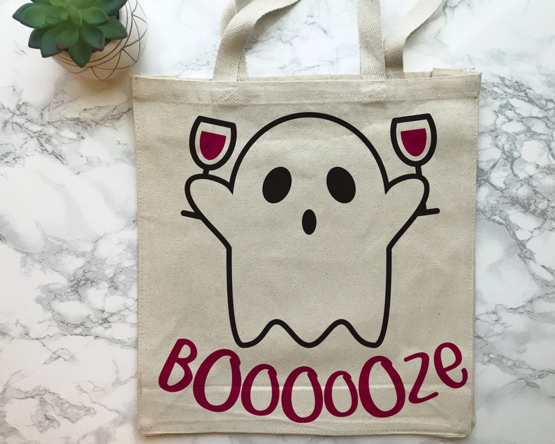 Booooze Ghost Halloween Booze Wine Beer Funny SVG PNG Digital | Etsy
