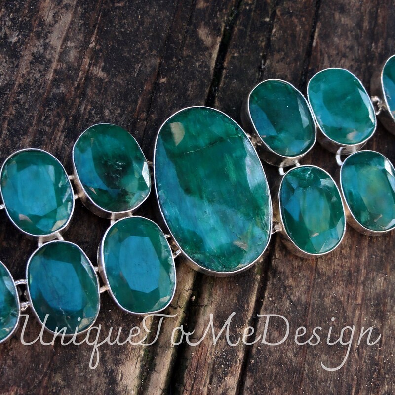 Large Stone Bracelet - Etsy