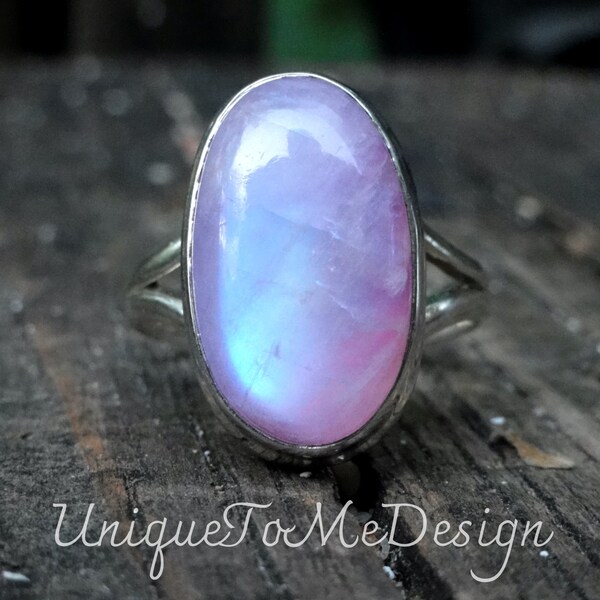 Pink Moonstone - Etsy