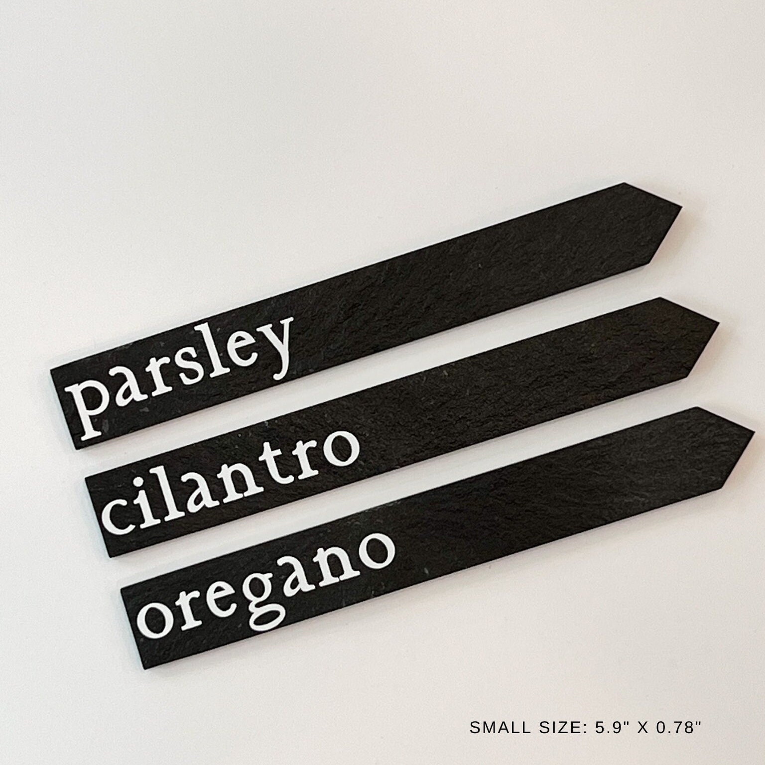 Veggie and Herb Slate Label, Garden Sign, Plant Identification Markers ...