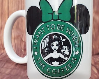 Princess Coffee Png - Etsy