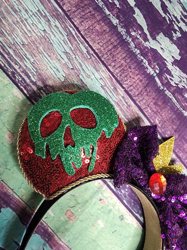 Evil Queen Ears Villain Mouse Ears - Etsy