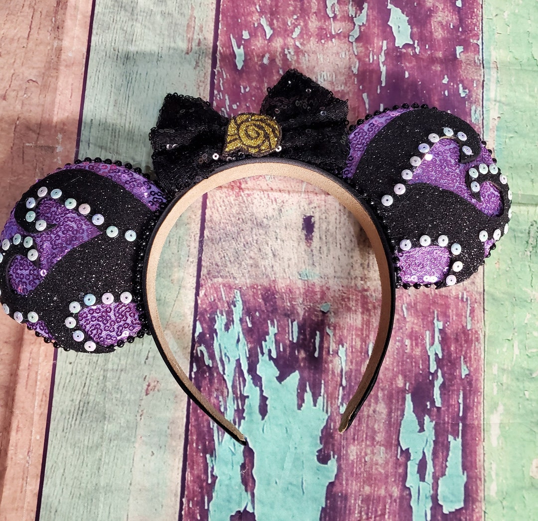 Ursula Minnie Ears Mouse Ears Mickey Ursula Inspired Ears Mermaid - Etsy