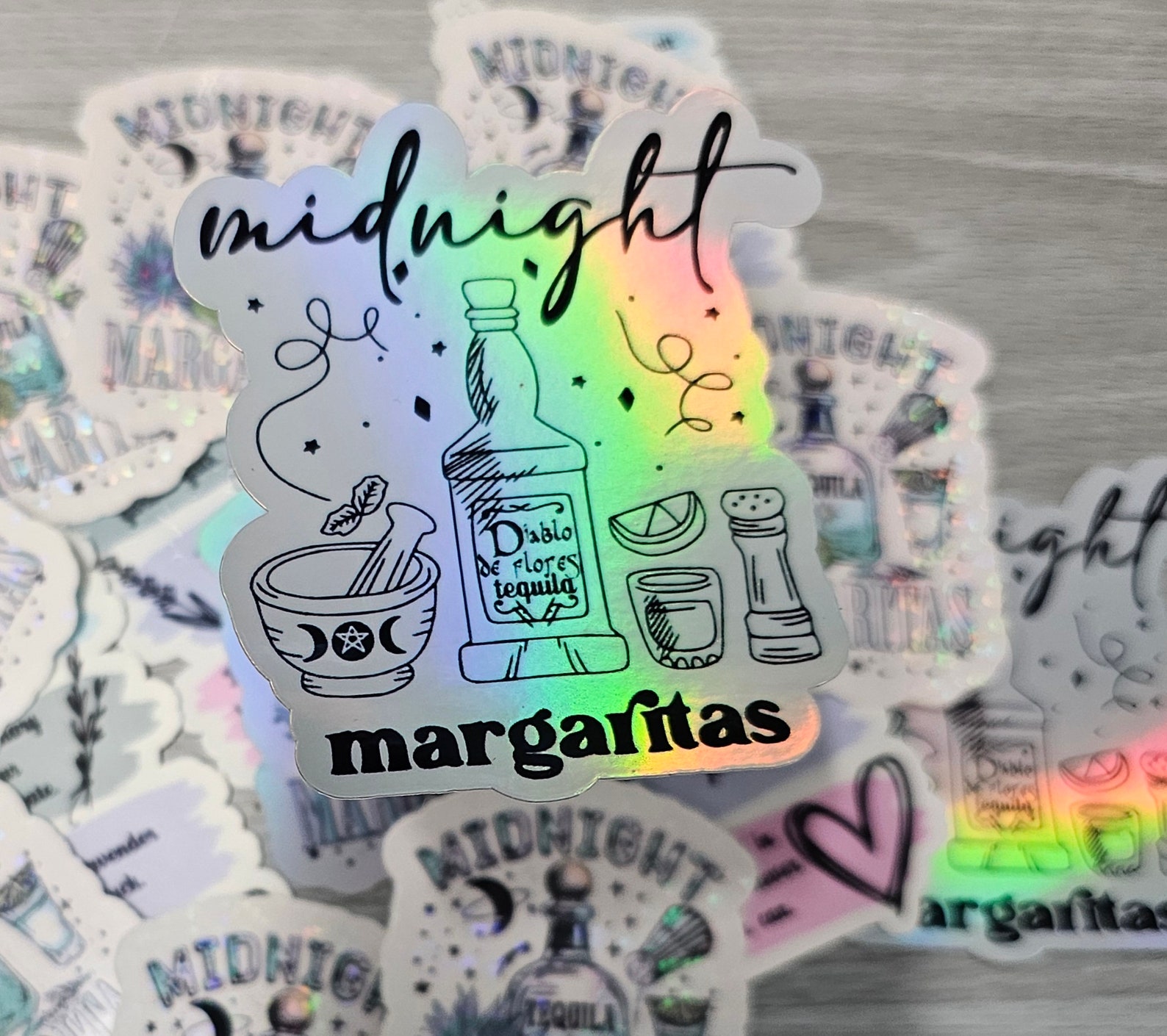 Practical Magic Midnight Margaritas Sticker Basic Witch Witchy - Etsy