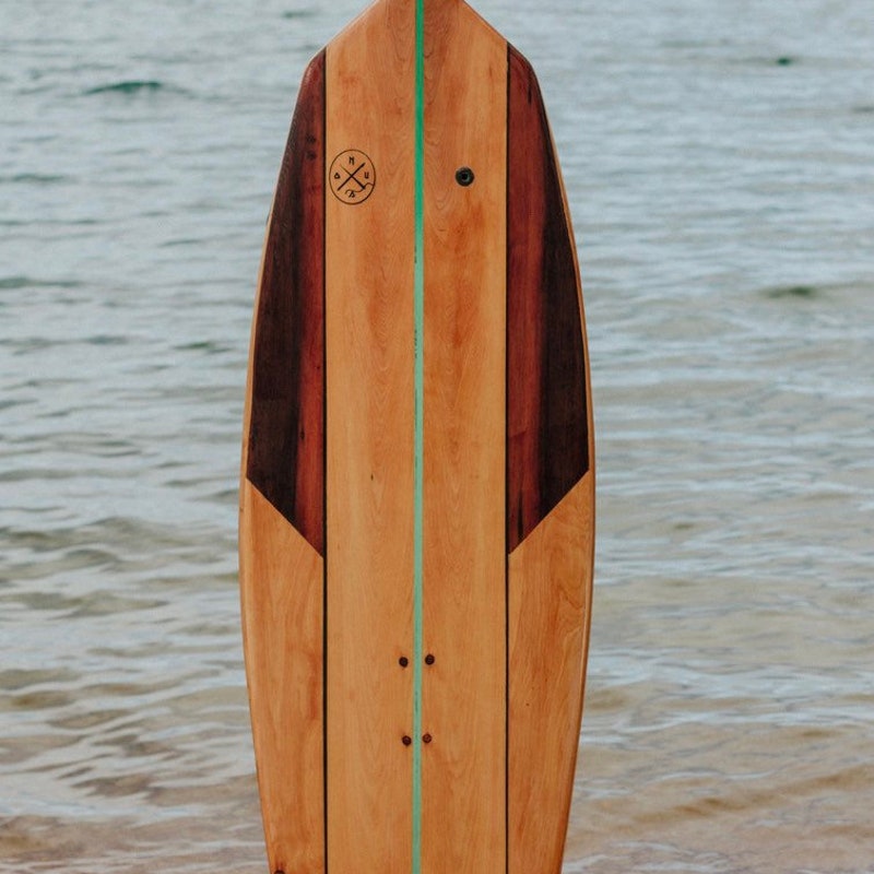 Wooden Surfboard - Etsy