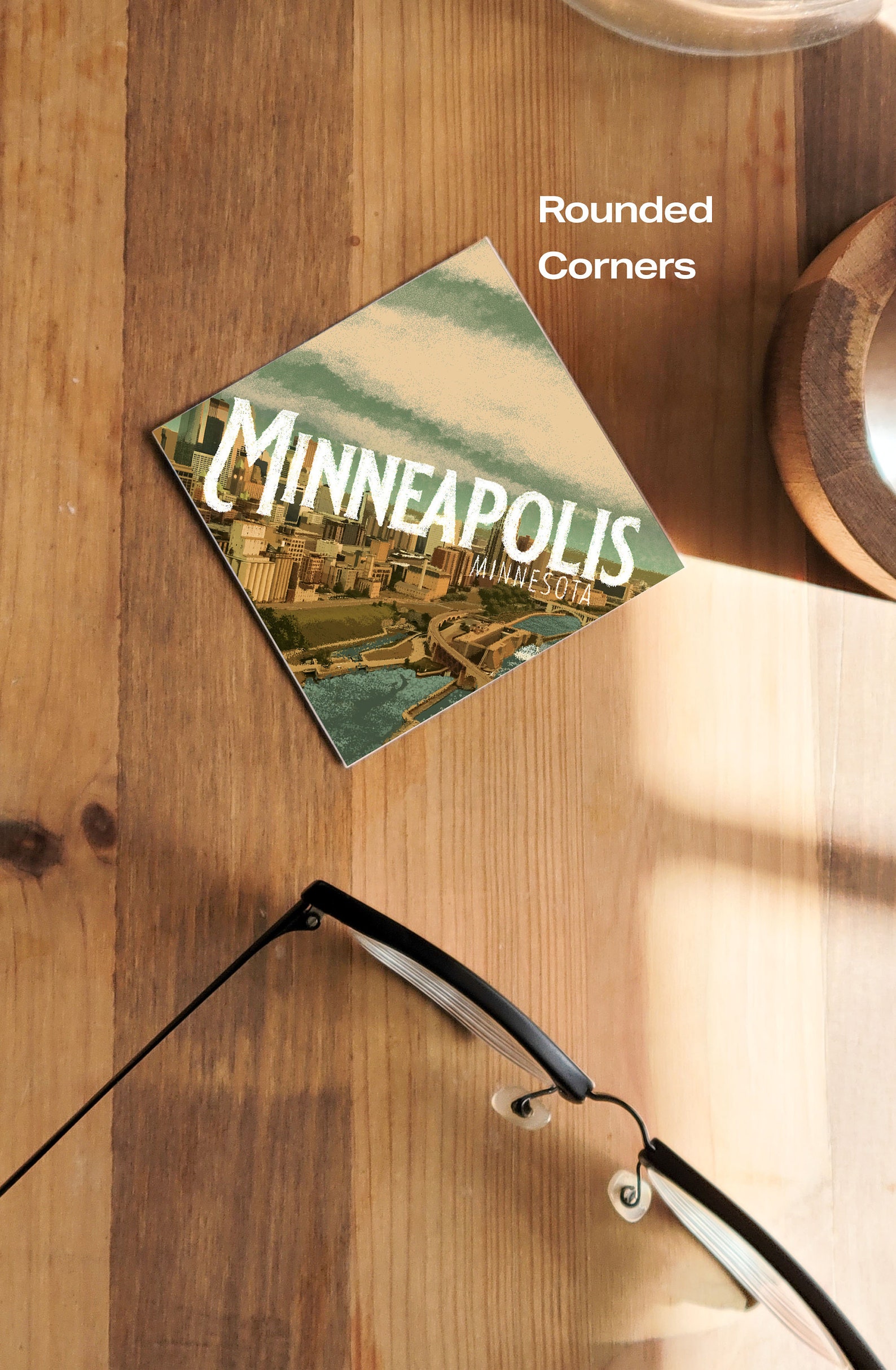 Minneapolis Minnesota Vinyl Sticker - Etsy