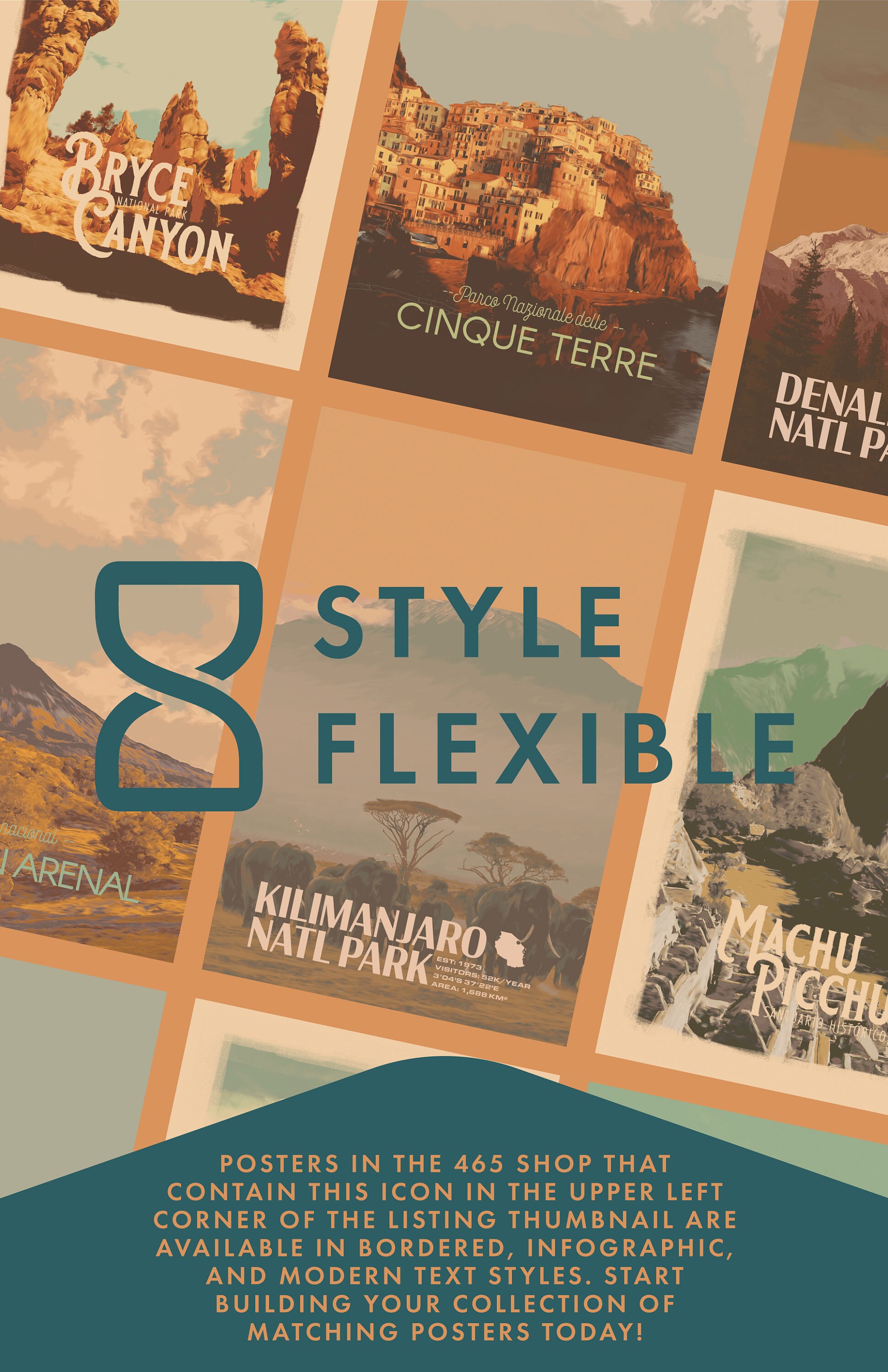 La Paz, Bolivia Retro Travel Art Poster Modern Home Decor 11x17 18x24 ...