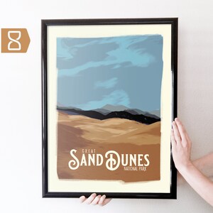 Great Sand Dunes National Park and Preserve Poste Modern Home Decor ...