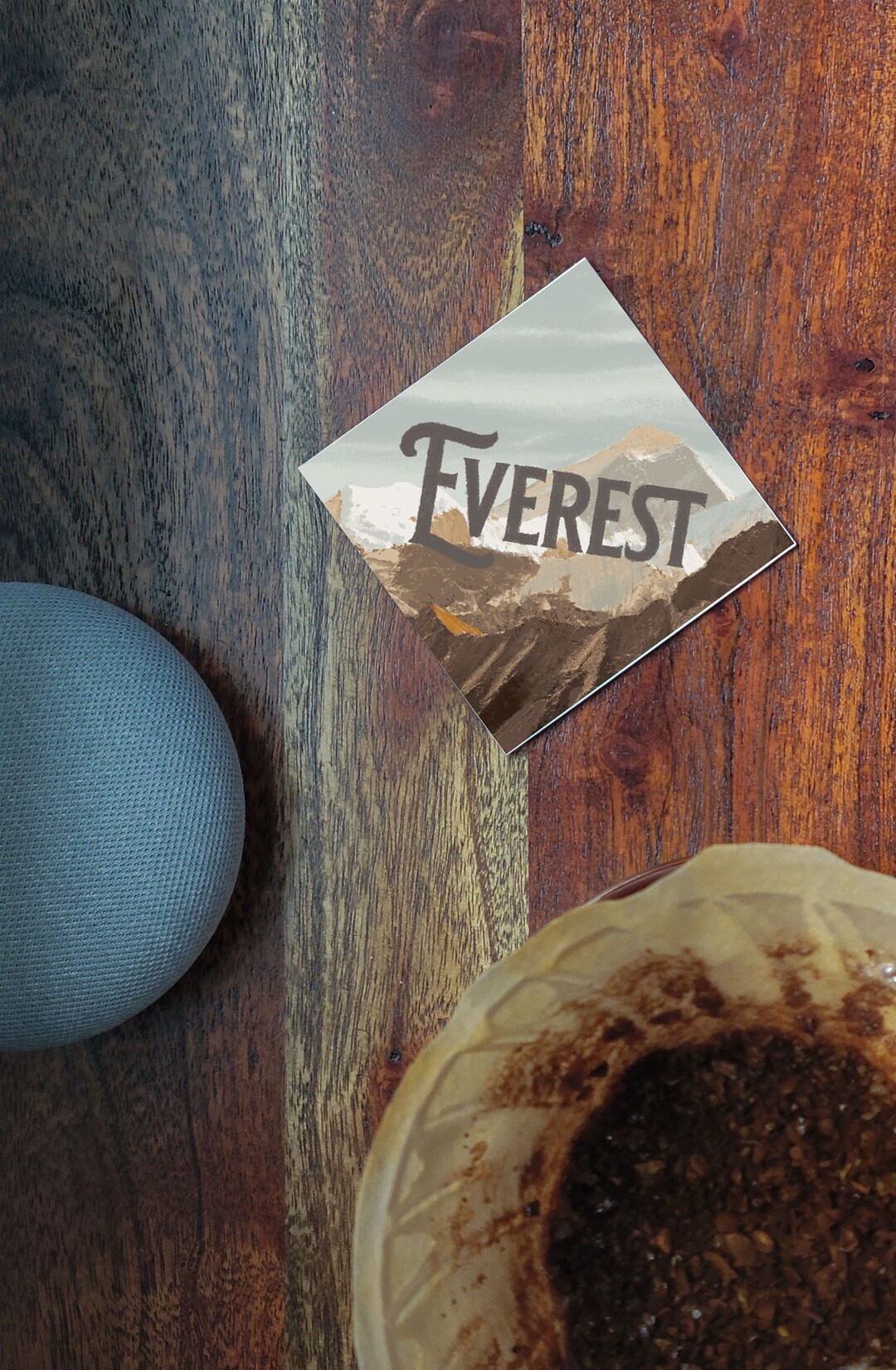 Mt Everest Vinyl Sticker - Etsy