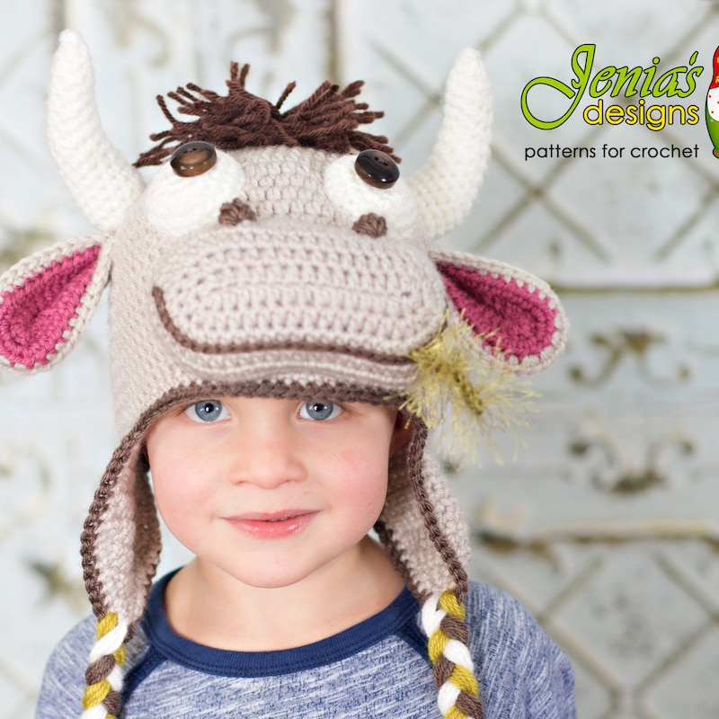 Farm Animal Hat - Etsy