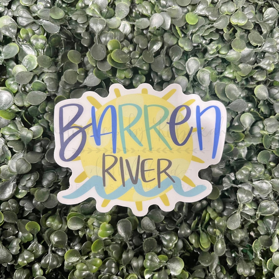Barren River Sticker - Etsy