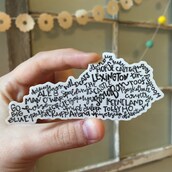 Lexington KY Decal Sticker - Etsy