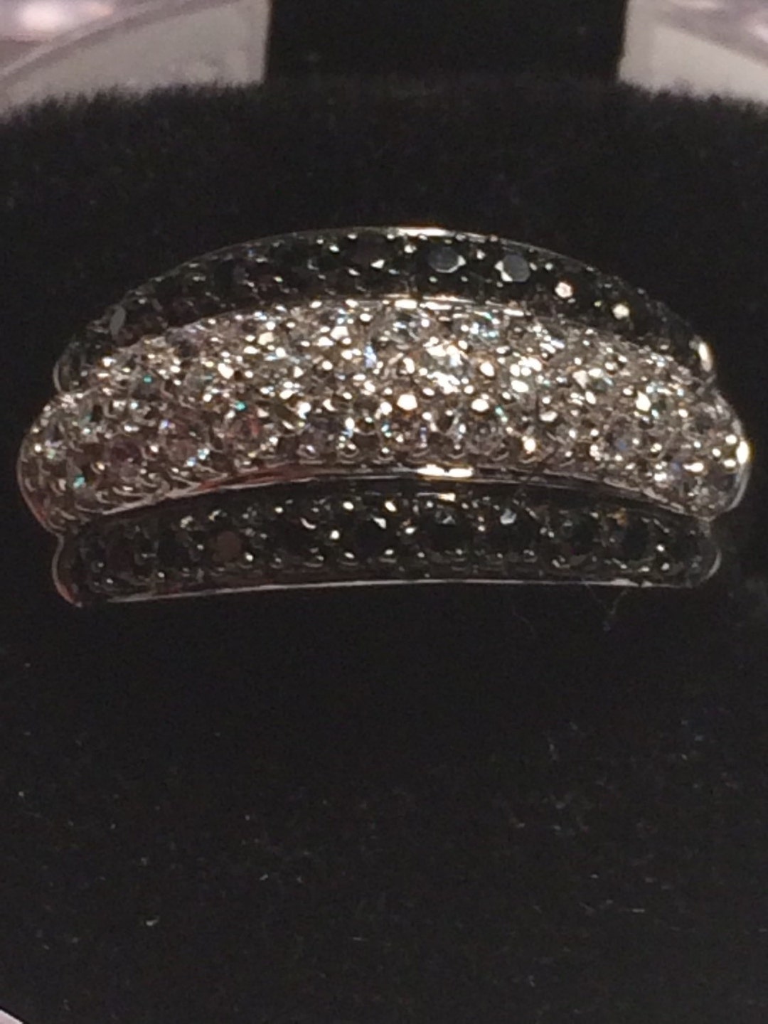 Meda 14k Solid White Gold Ring With CZ Size 6.25 R136 - Etsy UK