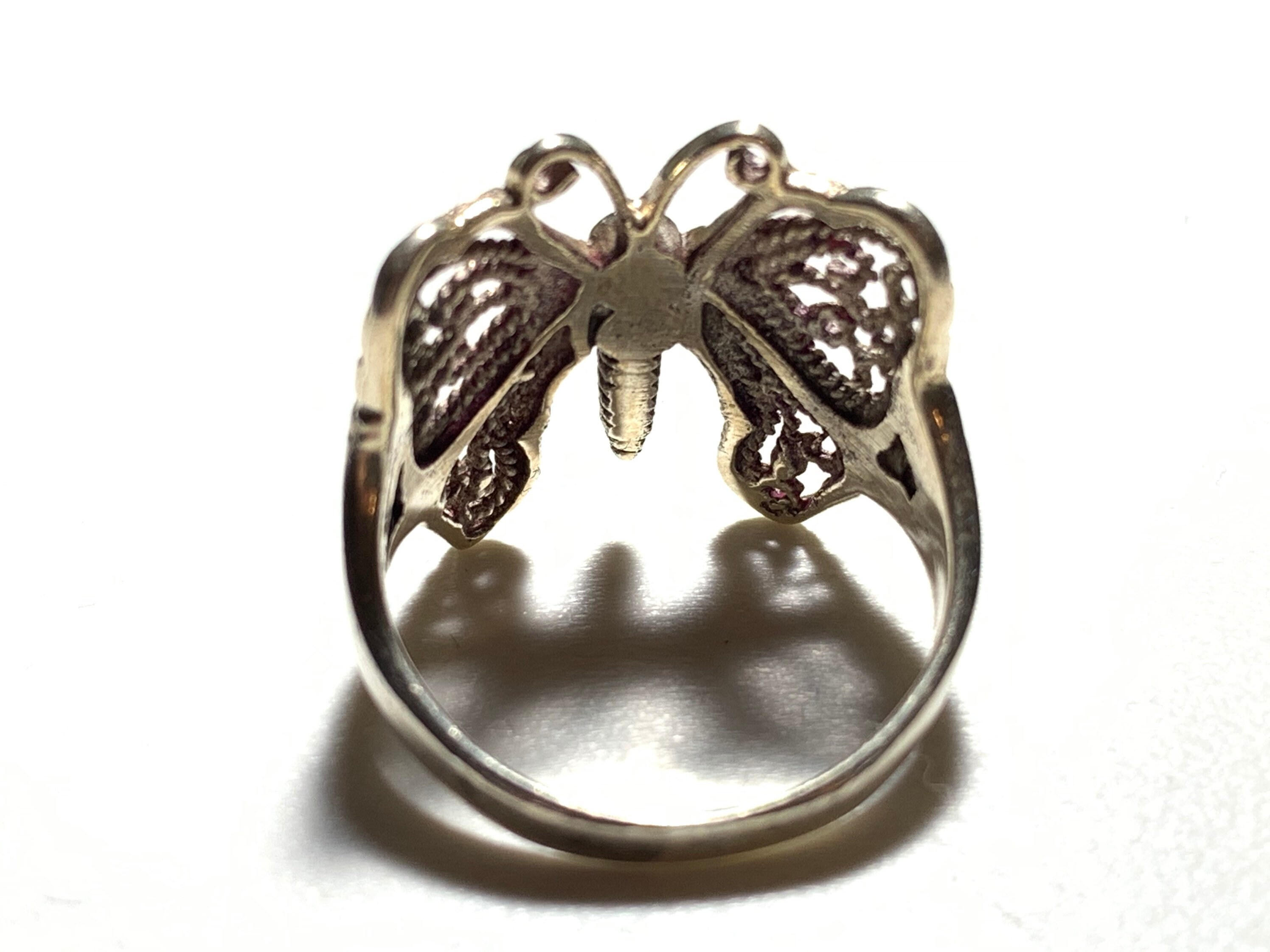 Handcrafted 925 Sterling Butterfly Design Ring Size 8.5 R164 - Etsy