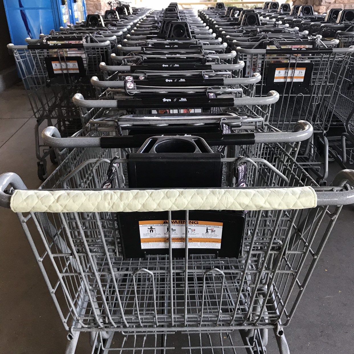 Sage Green Cart Wrap - Shopping Cart Handle Cover - Etsy