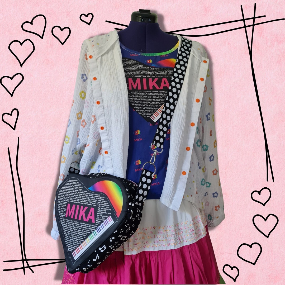 MIKA Heart Bag Concert Bag Shoulder Bag - Etsy