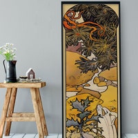 30 Alphonse Mucha Gold Foiled Stickers Mucha Art Collection Decals ...
