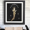 Life Magazine Flapper Print Butterfly Lady Poster Bohemian Goddess ...