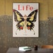 Life Magazine Flapper Print: Butterfly Lady Art Poster - Etsy