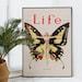 Life Magazine Flapper Print: Butterfly Lady Art Poster - Etsy