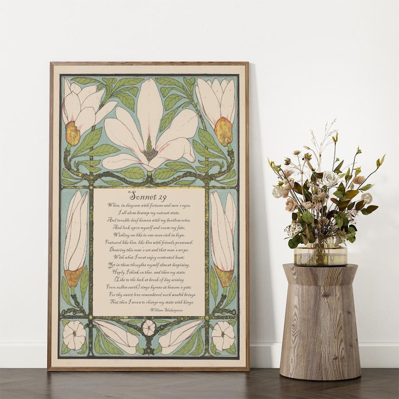 Shakespeare Poster - Etsy