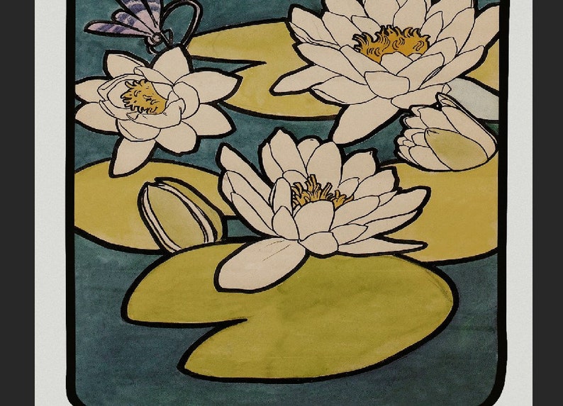 Mucha Print Art Nouveau Nature Bohemian Vintage Print - Etsy