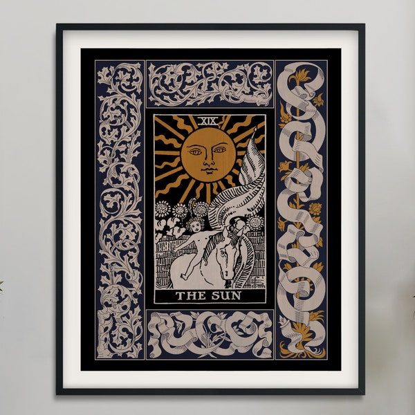 Vintage Sun Print - Etsy